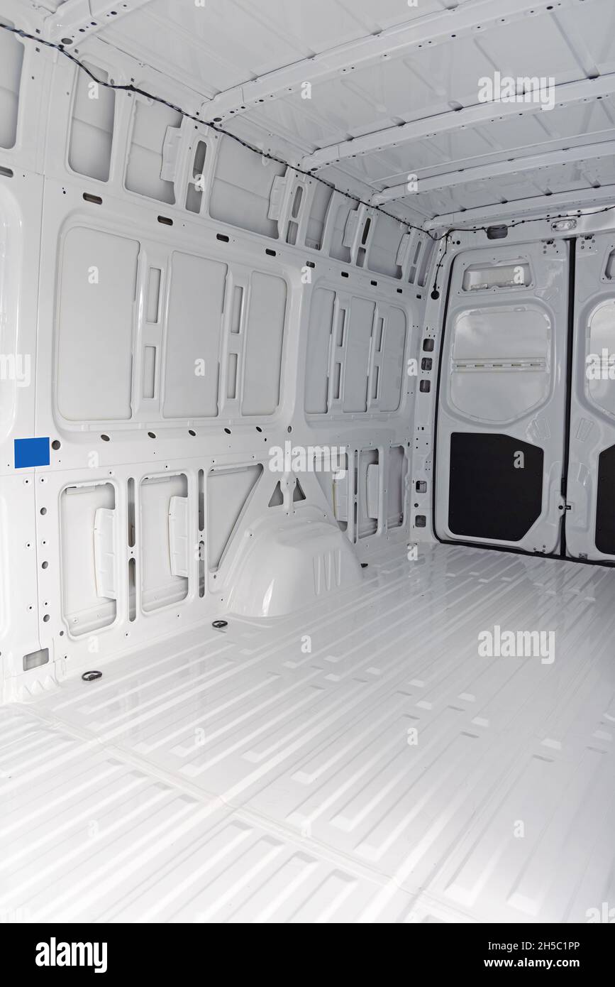 Large van interior hi-res stock photography and images - Alamy