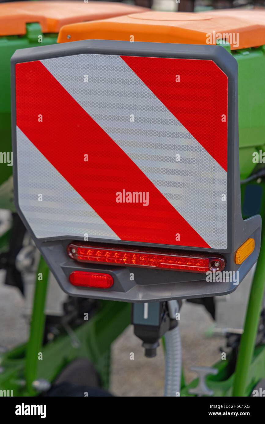 Retro Reflective Signal Panel Led Lights at Agriculture Trailer Stock ...