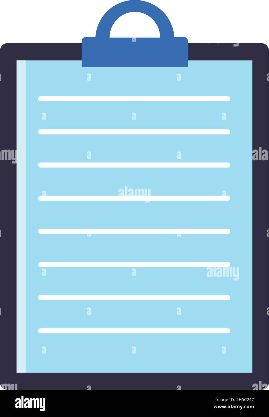 great blue clipboard over white Stock Vector Image & Art - Alamy