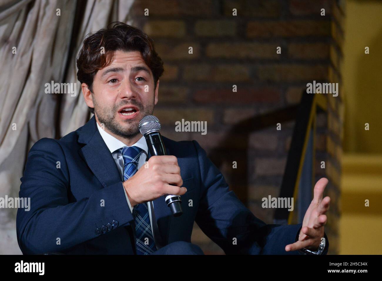 Rome, Italy. 08th Nov, 2021. Daniele Mazzei, Chief Innovation Officer ...