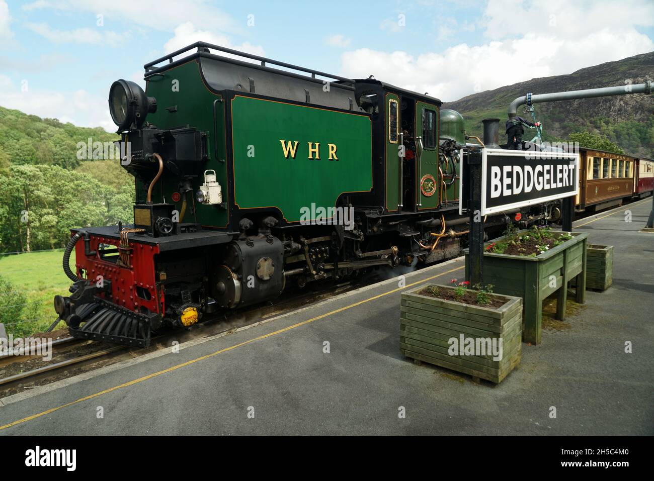 Welsh Highland Railway Ex South African Railways NGG16 Class Garratt ...