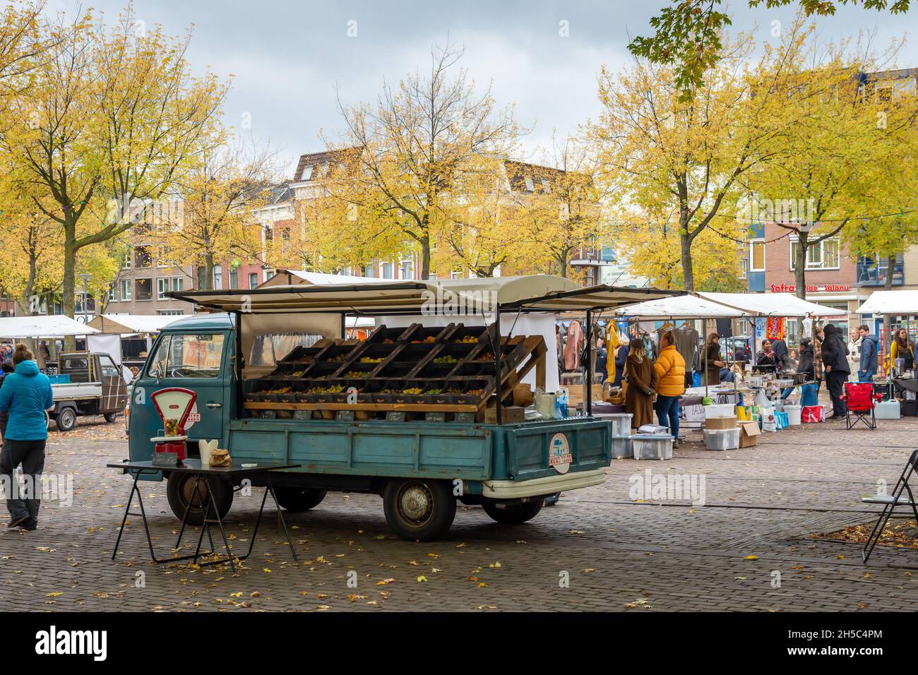 Rotterdam, South Holland, The Netherlands, 06.11.2021, A weekly open ...