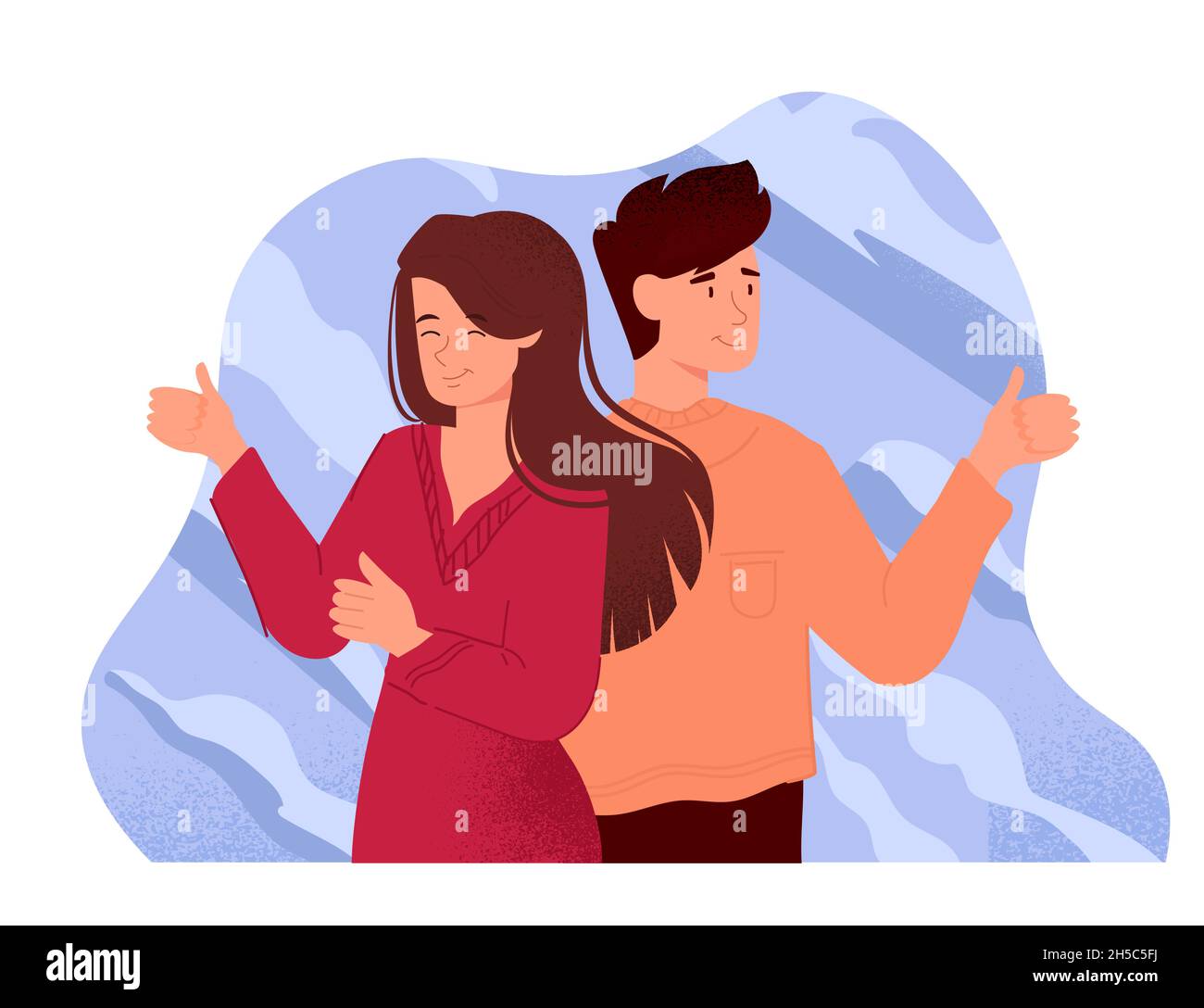 Like sign and happiness concept Stock Vector Image & Art - Alamy