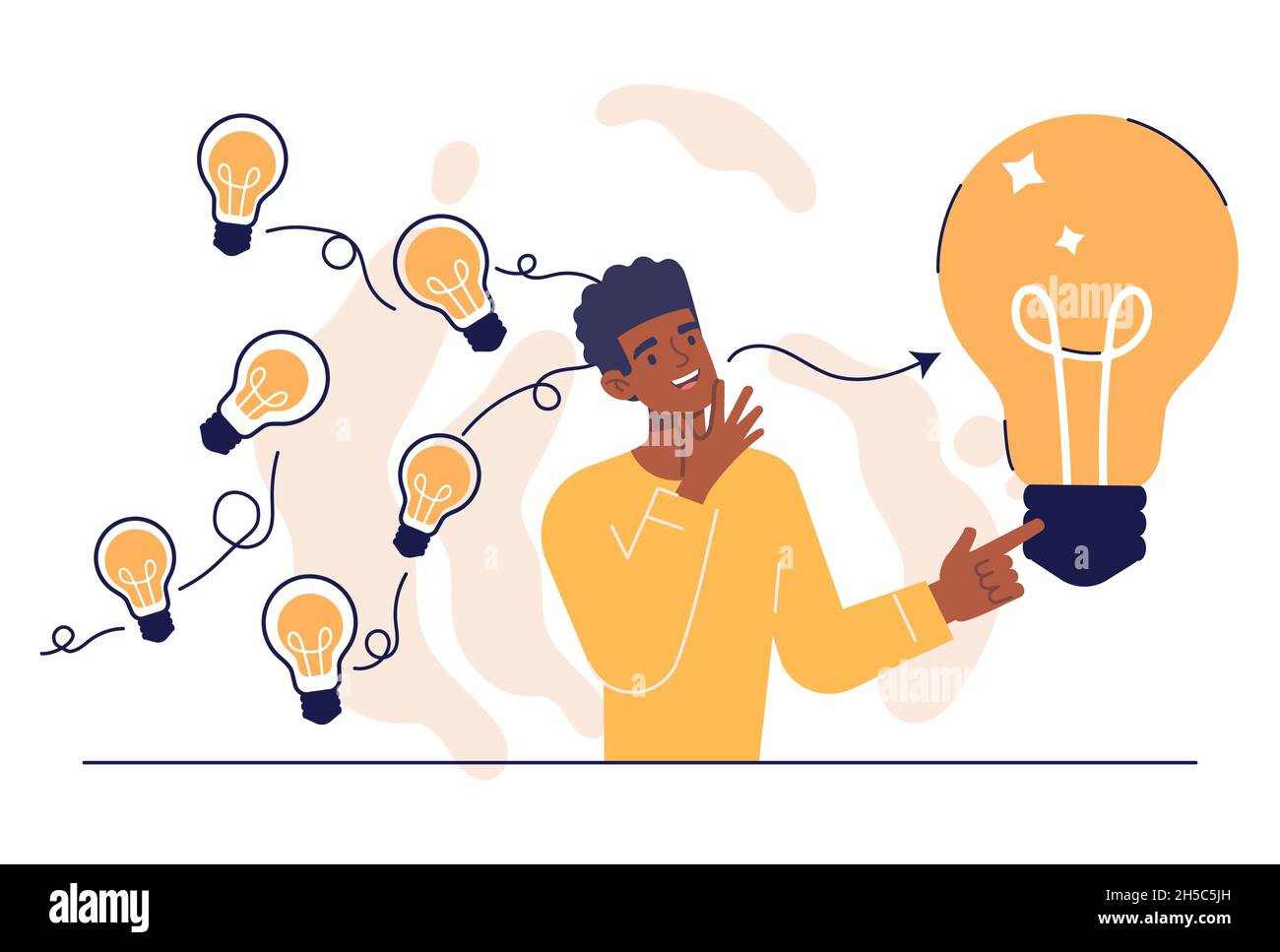 Selection process success choice Cut Out Stock Images & Pictures - Alamy