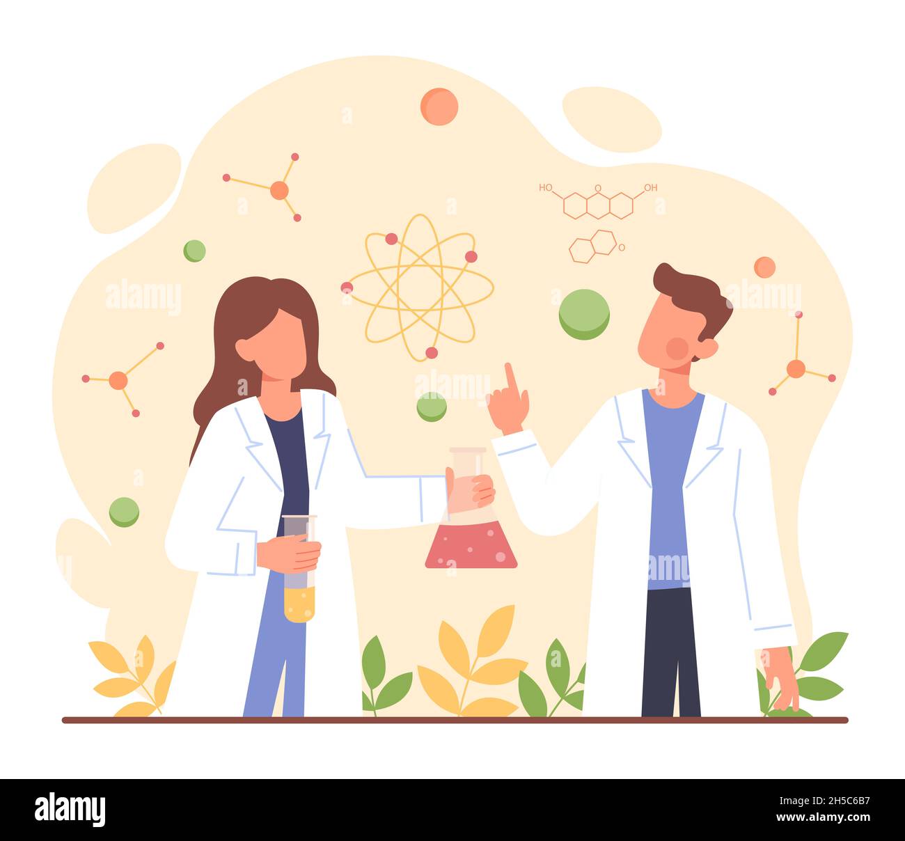 Interior science laboratory Cut Out Stock Images & Pictures - Alamy