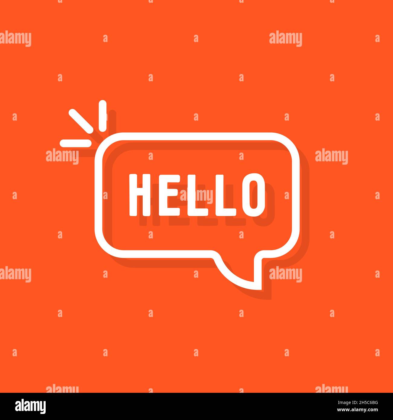 English hi Stock Vector Images - Alamy