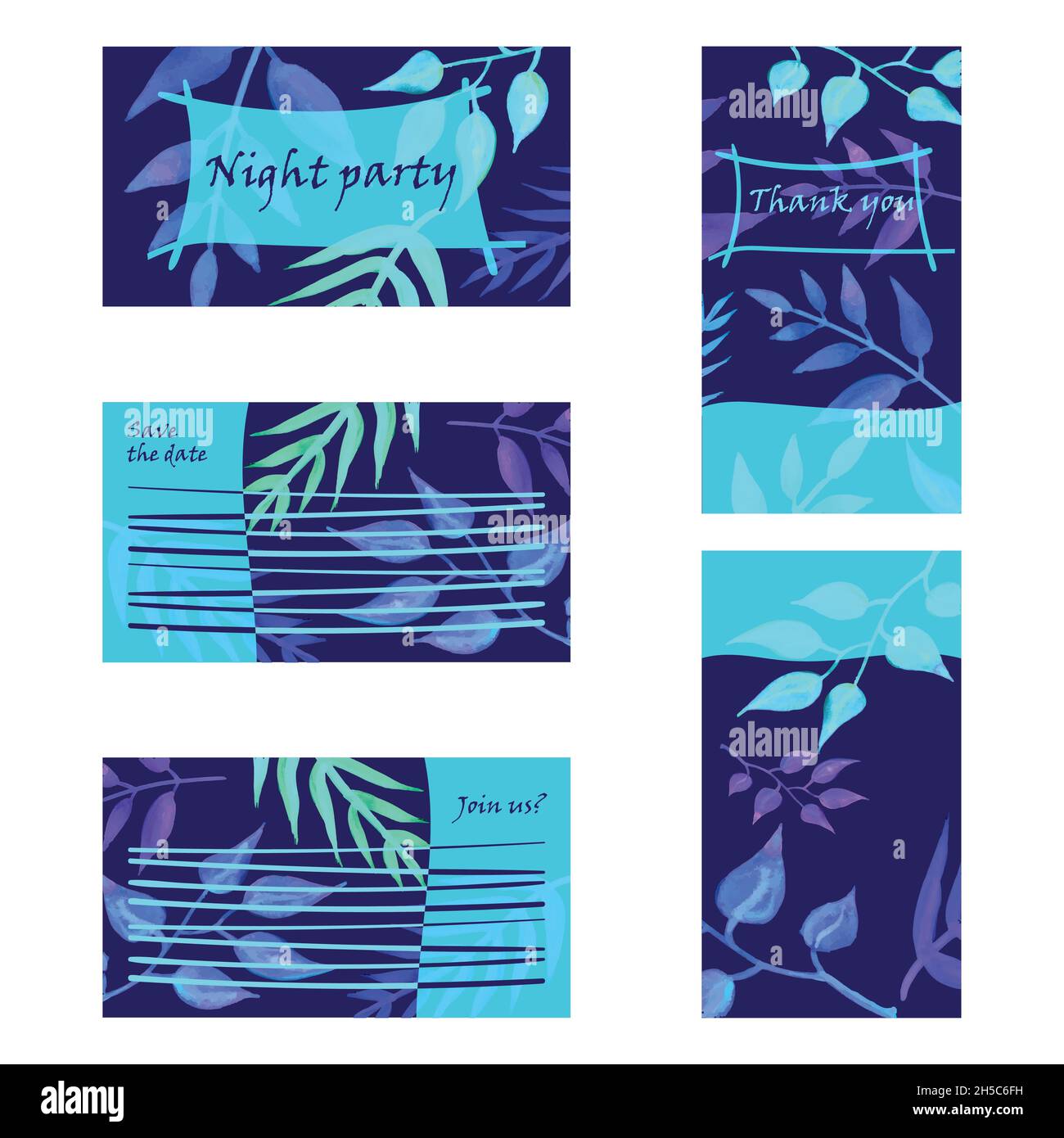 Party leaves Stock Vector Images - Alamy