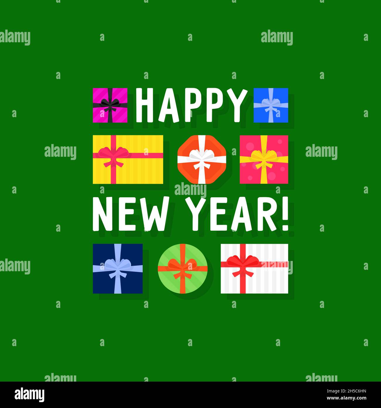 Gift christmas day happy Stock Vector Images - Alamy