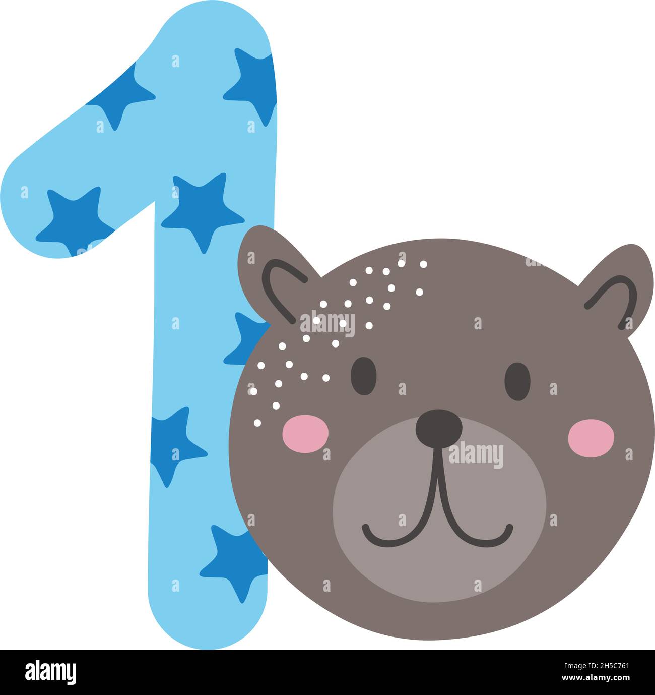 One month baby Stock Vector Images - Alamy