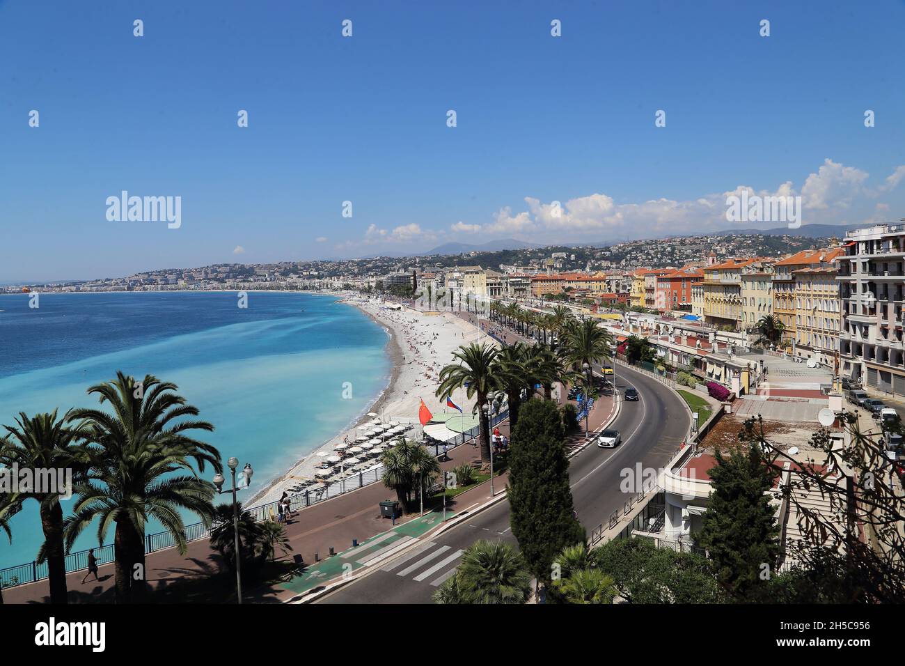 Nice France Waterfront Aerial High Resolution Stock Photography and ...