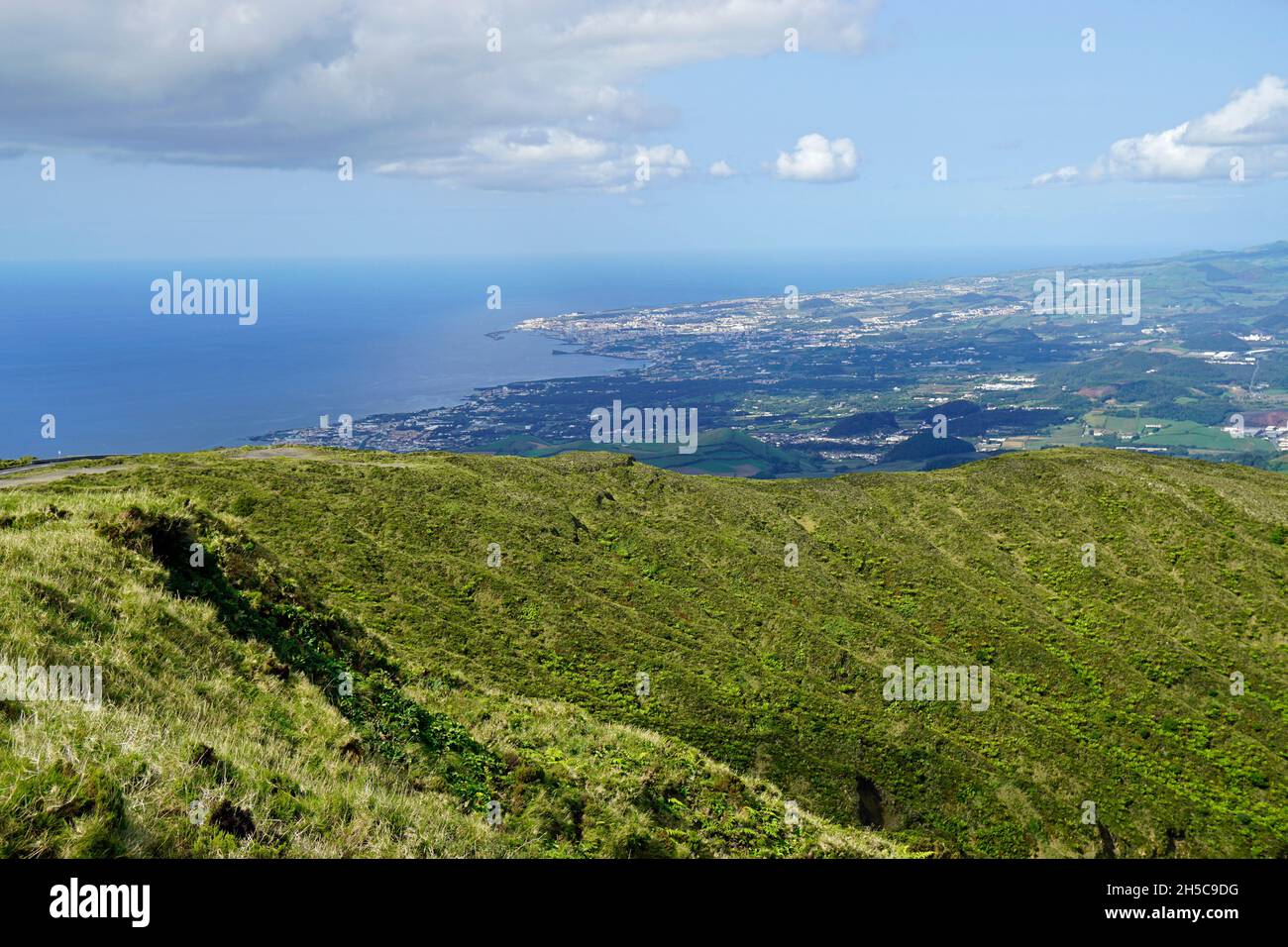 amazing landscape on the azores islands Stock Photo - Alamy