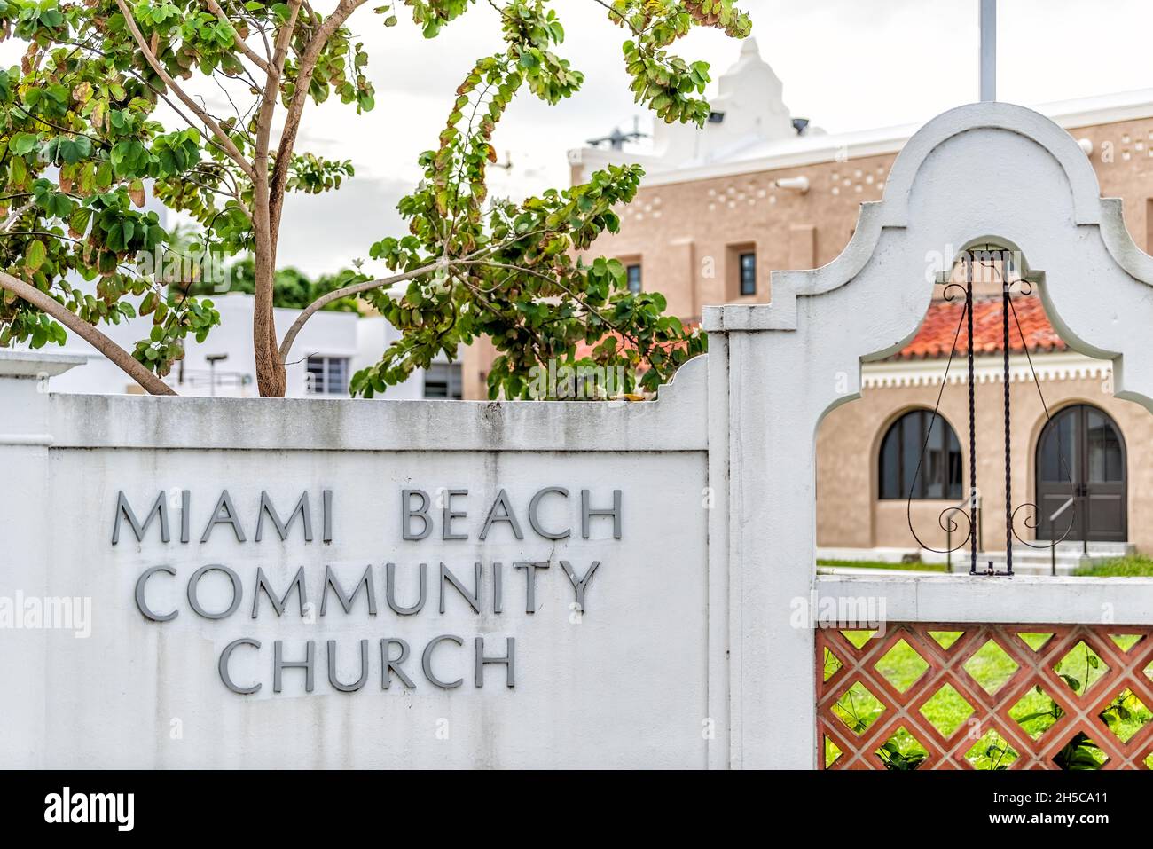 Miami Beach, USA - January 17, 2021: South Beach art deco district with ...