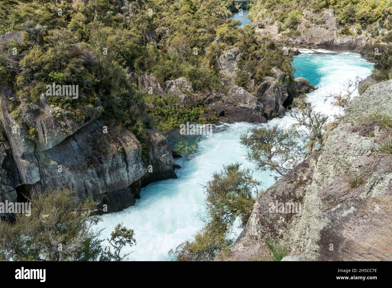 Blue Waikato River, New Zealand Stock Photo - Alamy