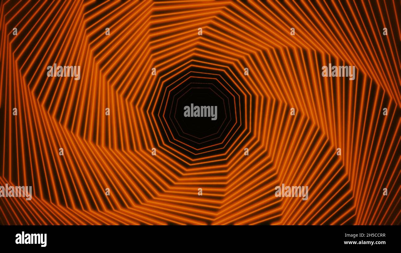 3D dimension Orange Shape Background Stock Photo - Alamy