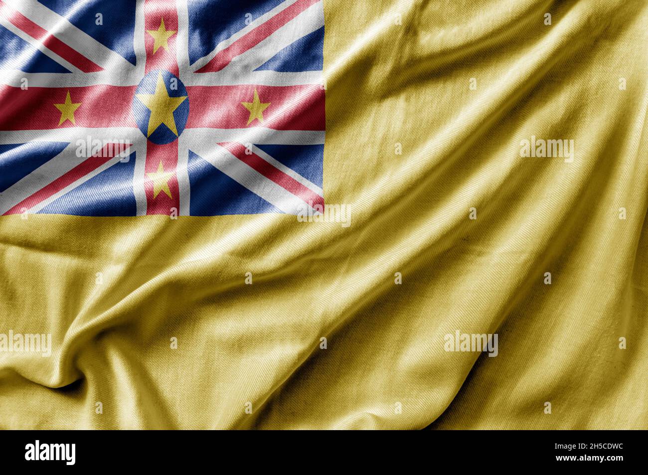 Niue silk flag hi-res stock photography and images - Alamy