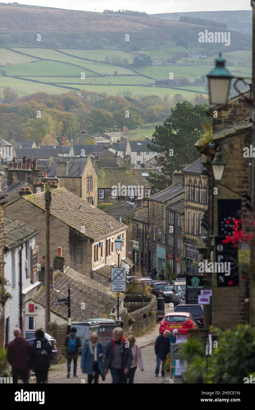 Haworth is a tourist destination known for its association with the ...
