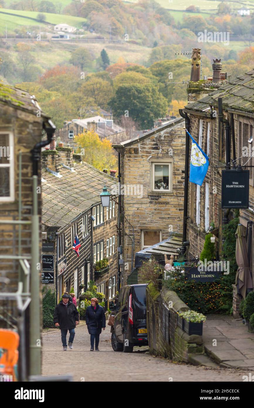 Haworth is a tourist destination known for its association with the ...