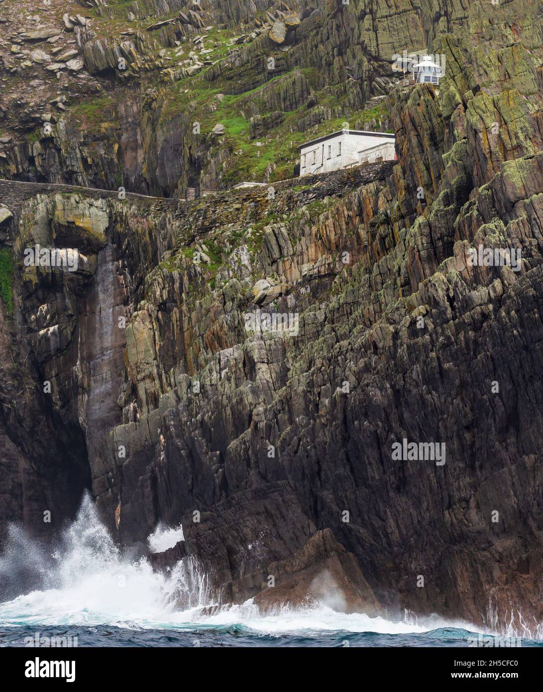 Skellig Rock Lighthouse, County Kerry, Ireland Stock Photo - Alamy