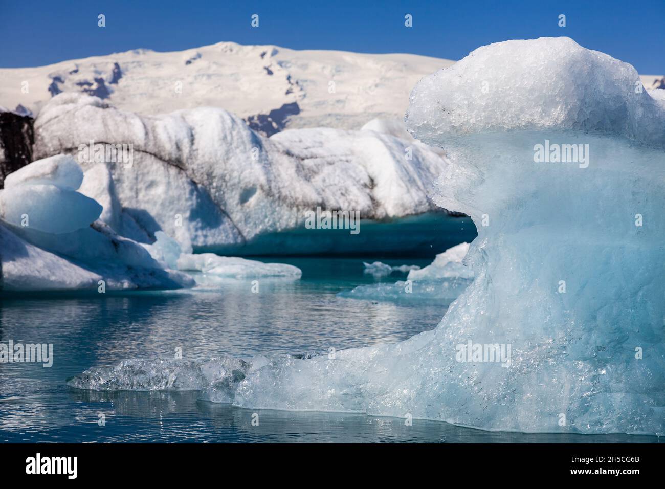 Climate change global warming environmental concept glacial iceberg ...