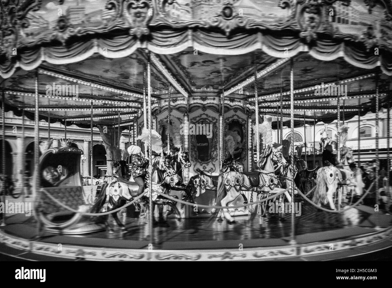 Town park square Black and White Stock Photos & Images - Alamy