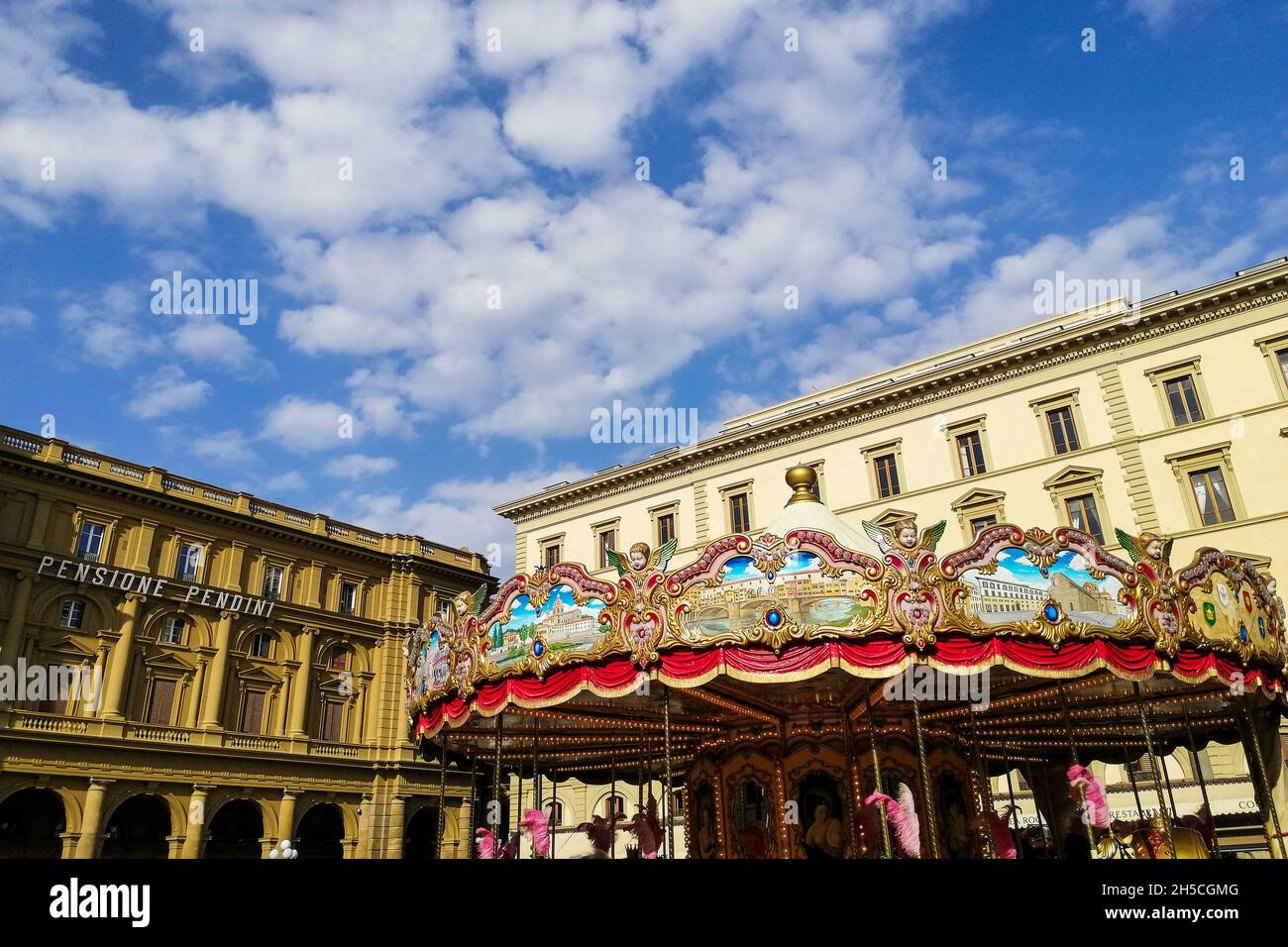 Florence carousel hi-res stock photography and images - Alamy