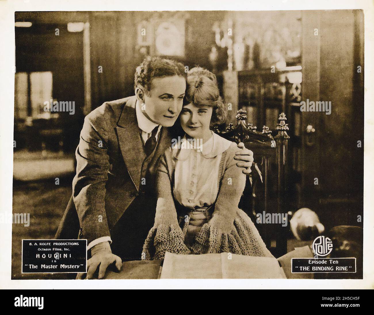 The Master Mystery (United Artists, 1920). Lobby Card. World-famous ...