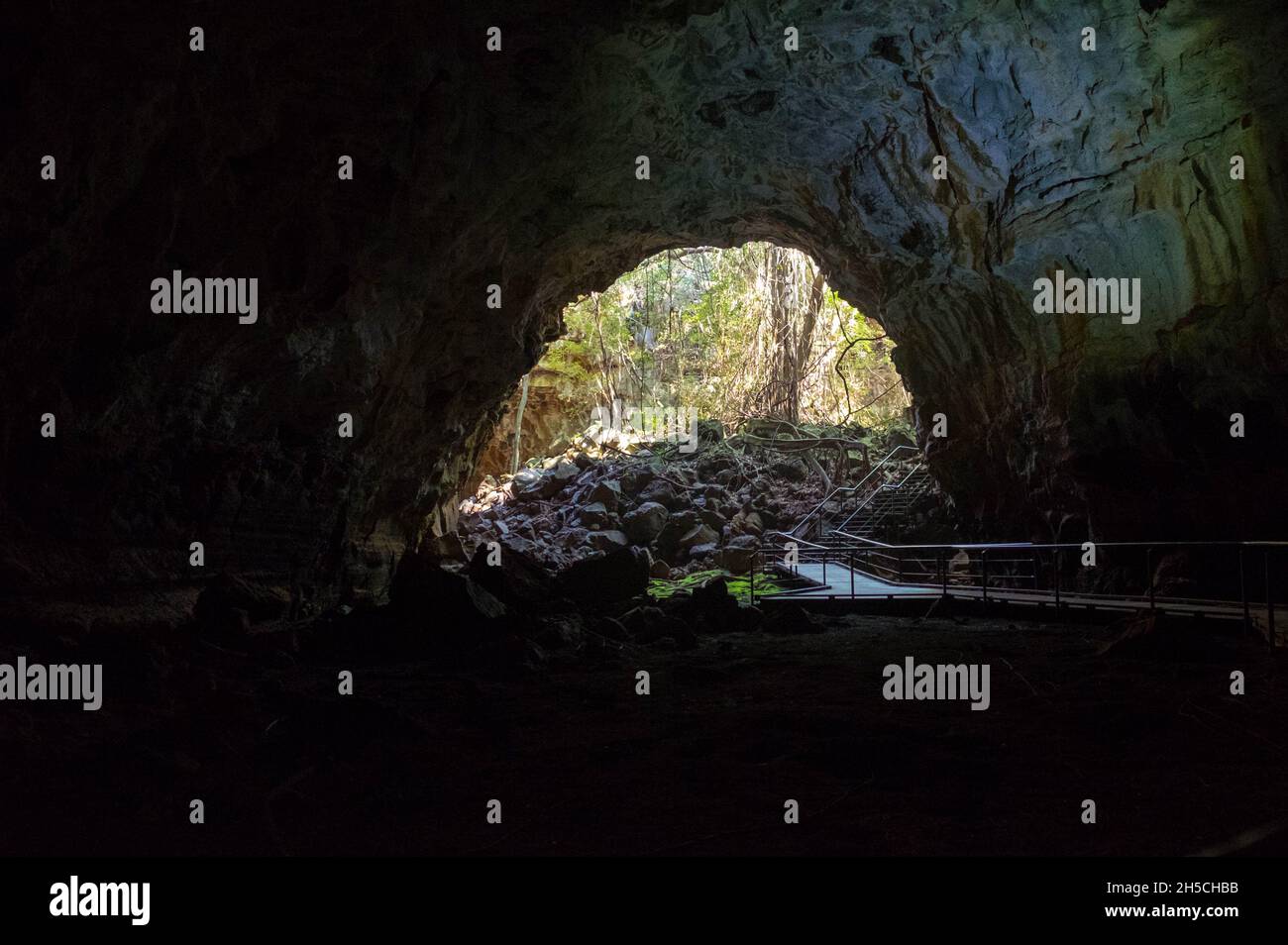 Undara Lava Tubes, Queensland, Australia Stock Photo - Alamy