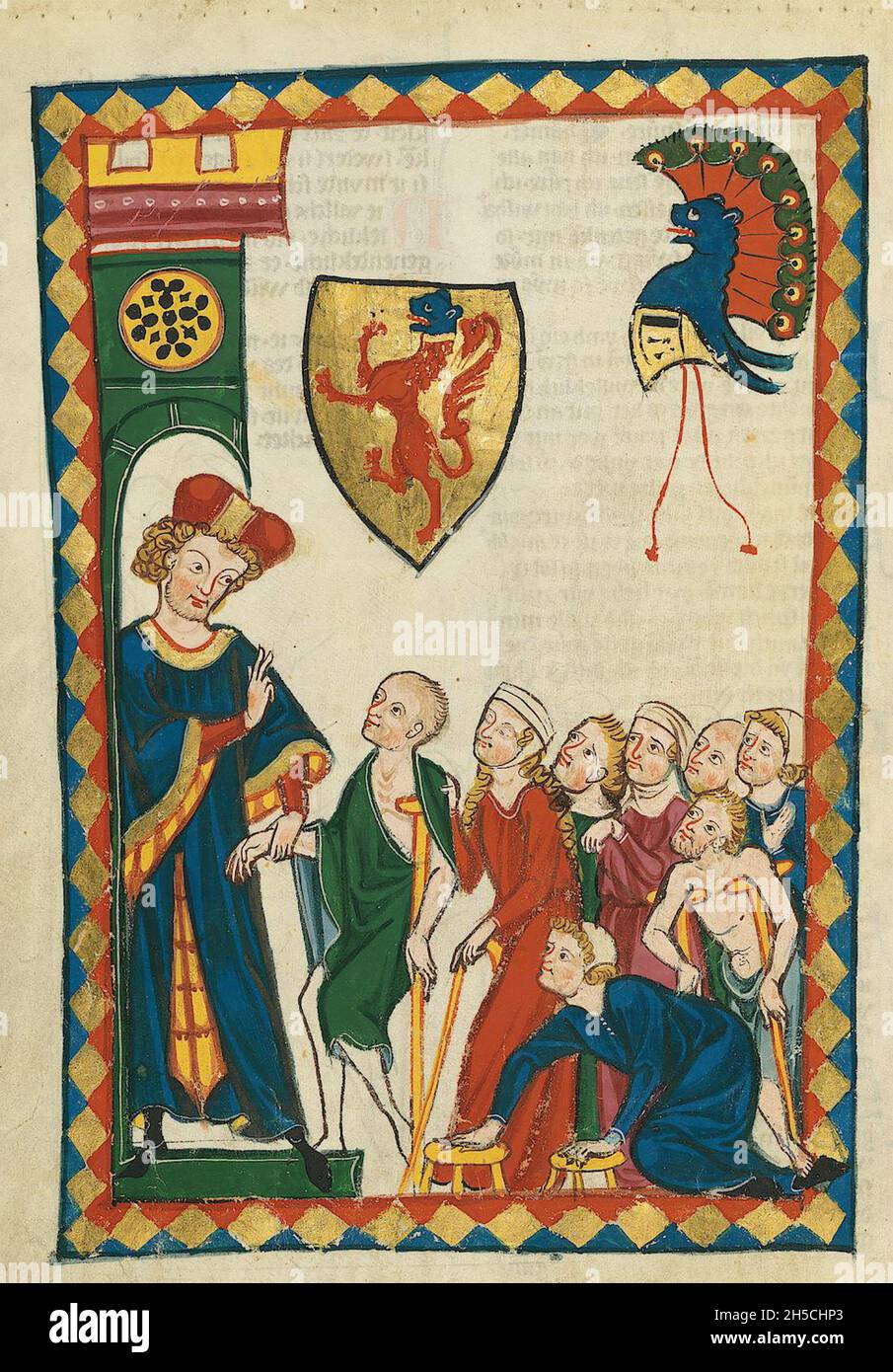 CODEX MANESSE An early to middle 14th century German manuscript ...