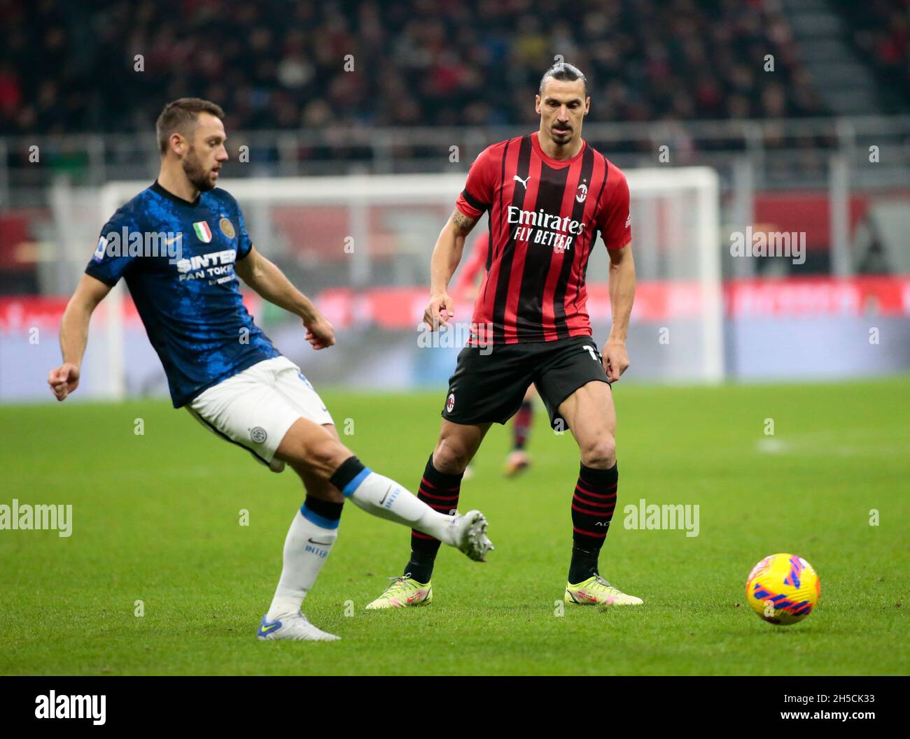 Milano, 07 November 2021 Zlatan Ibrahimovic (Ac Milan) during the ...
