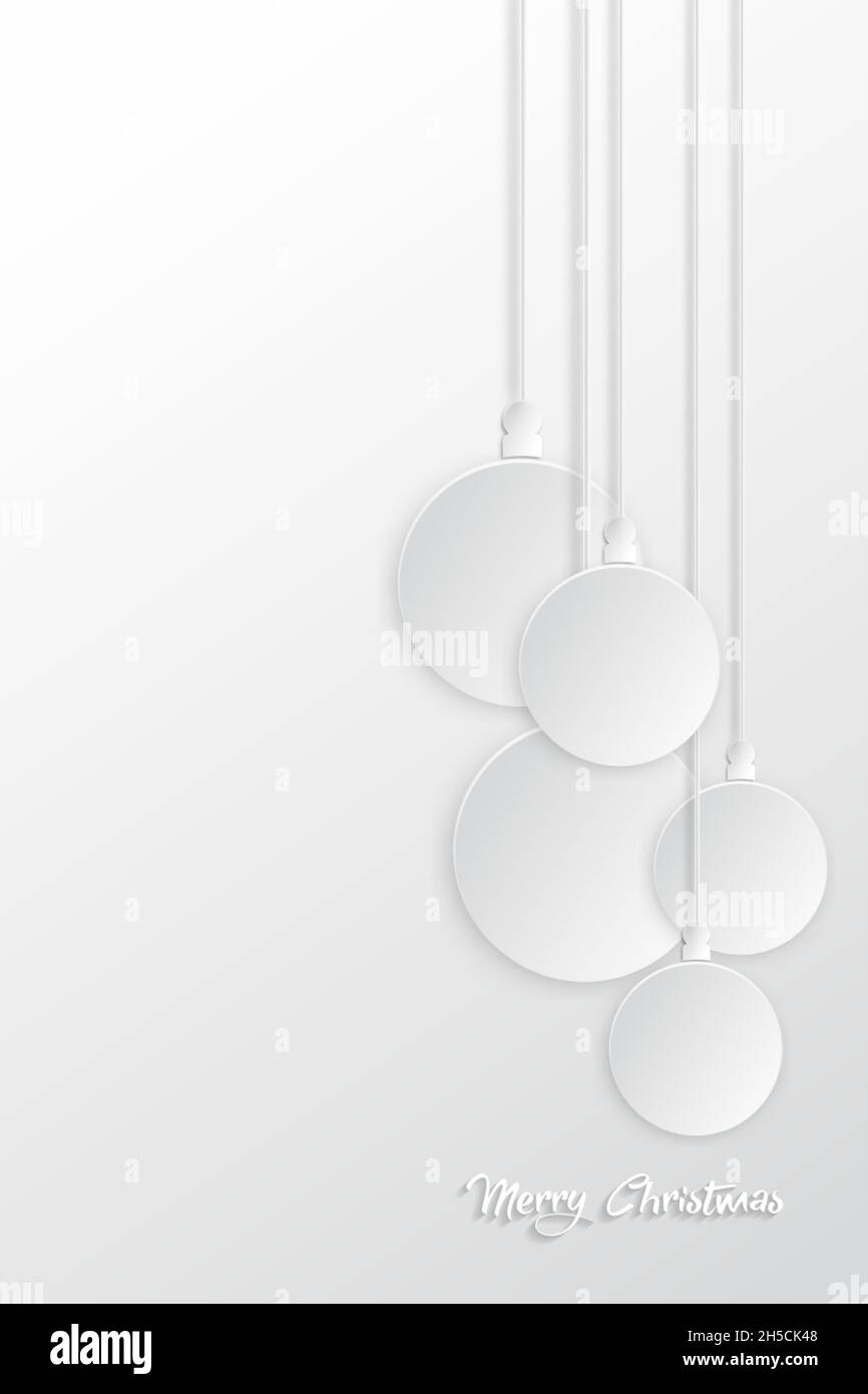 Holiday banner paper cut Stock Vector Images - Alamy