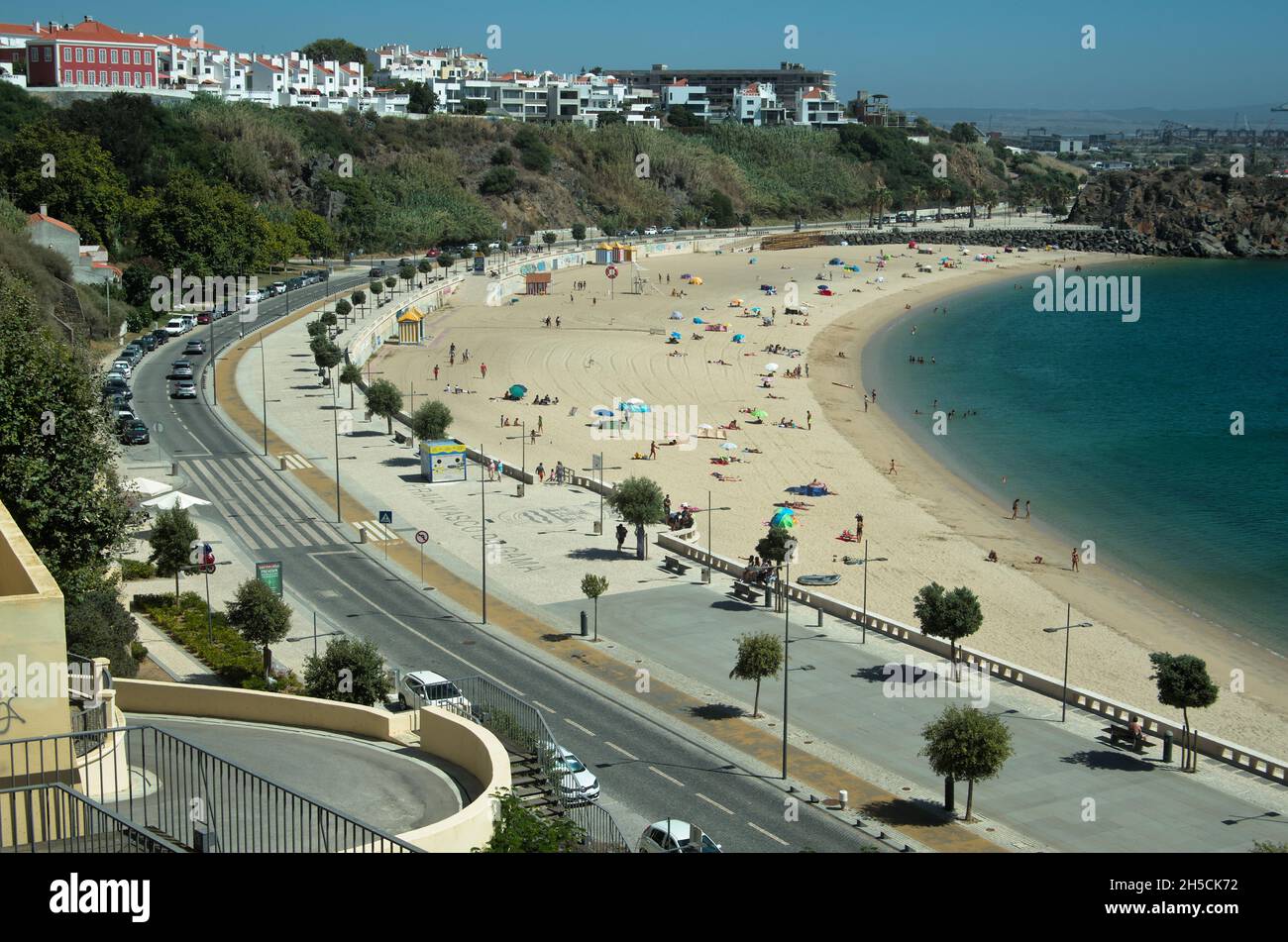 Vasco da Gama Beach in Sines. Alentejo, Portugal Stock Photo - Alamy