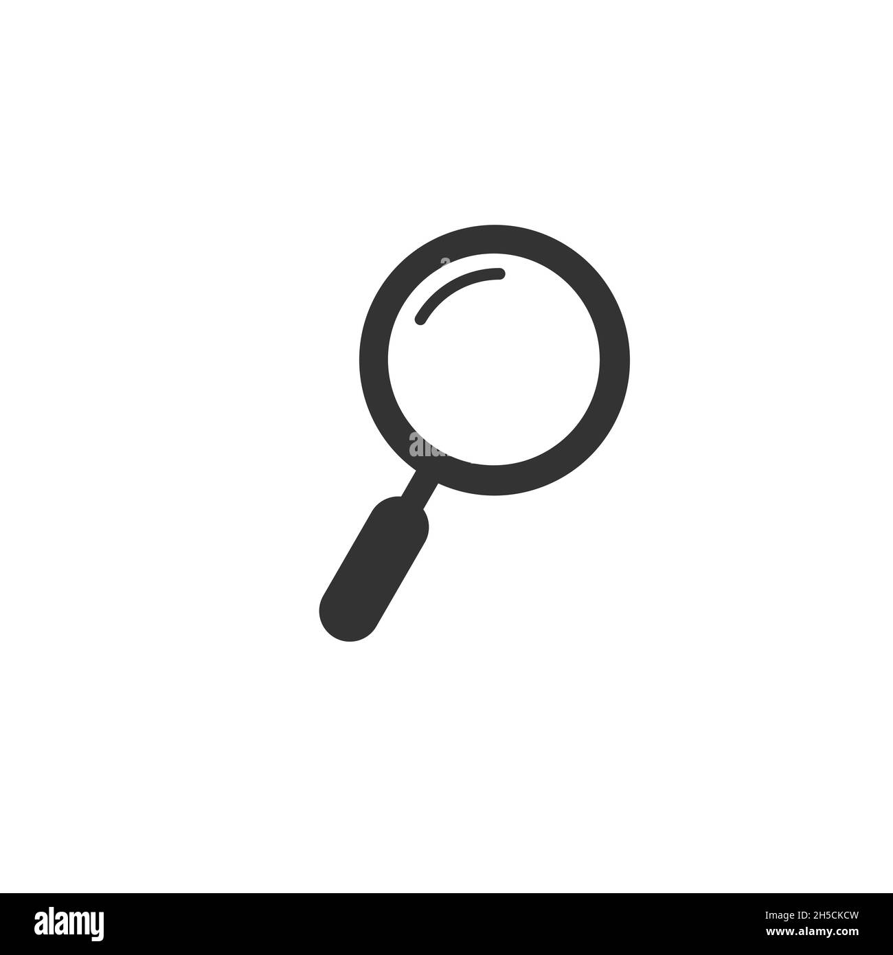 Search Looking For Information magniifying glass icon. Stock vector ...