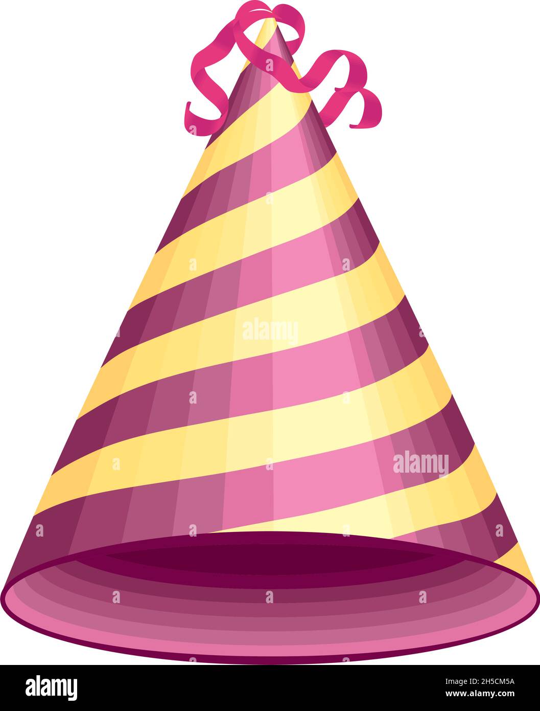Icon party hat over Stock Vector Images - Alamy