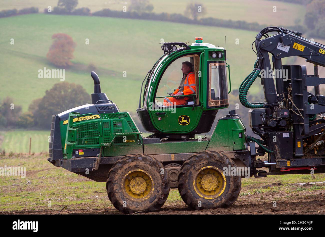 Hs2 removing trees hi-res stock photography and images - Alamy