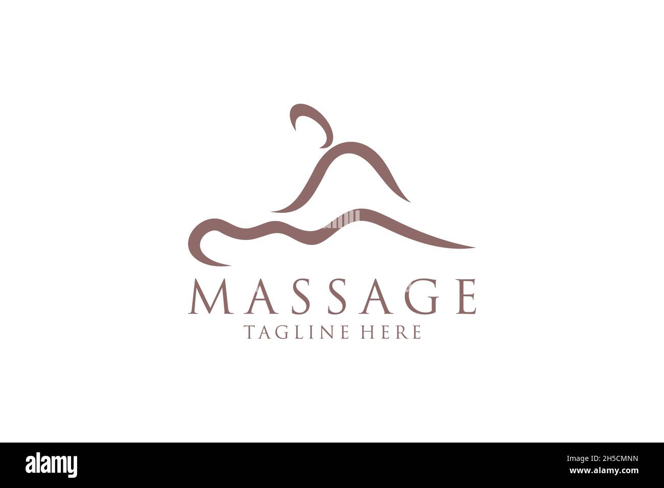 Body massage logo, Body Spa Centre icon, massage parlour, spa, relax ...