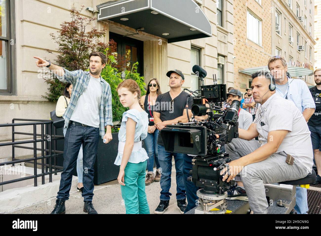 CLIFFORD THE BIG RED DOG, from left: Jack Whitehall, Darby Camp ...