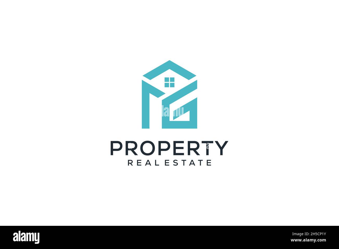 Letter G Real Estate Logo. Construction Architecture Building Logo ...