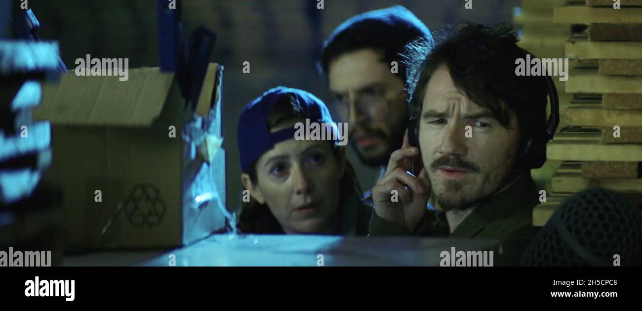 NIGHTSHOOTERS, from left: Kaitlyn Riordan, Adam McNab, Nicky Evans ...