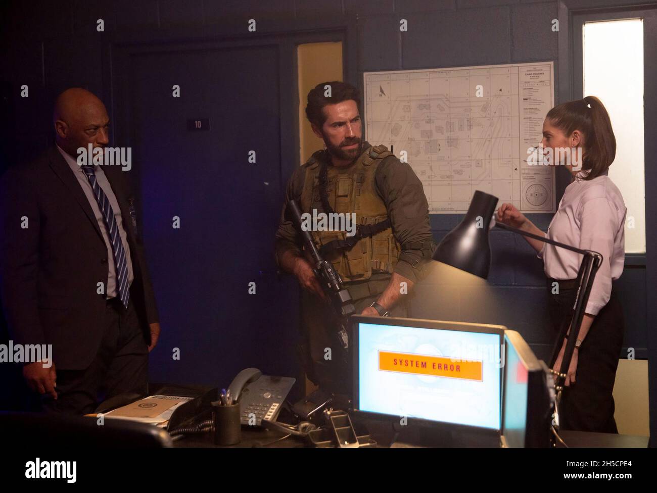 ONE SHOT, from left: Terence Maynard, Scott Adkins, Ashley Greene, 2021 ...