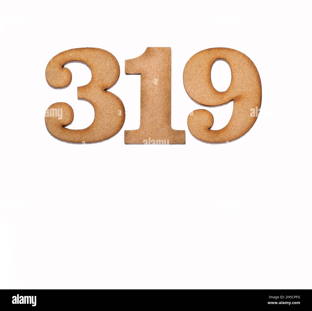Number 319 Cut Out Stock Images & Pictures - Alamy
