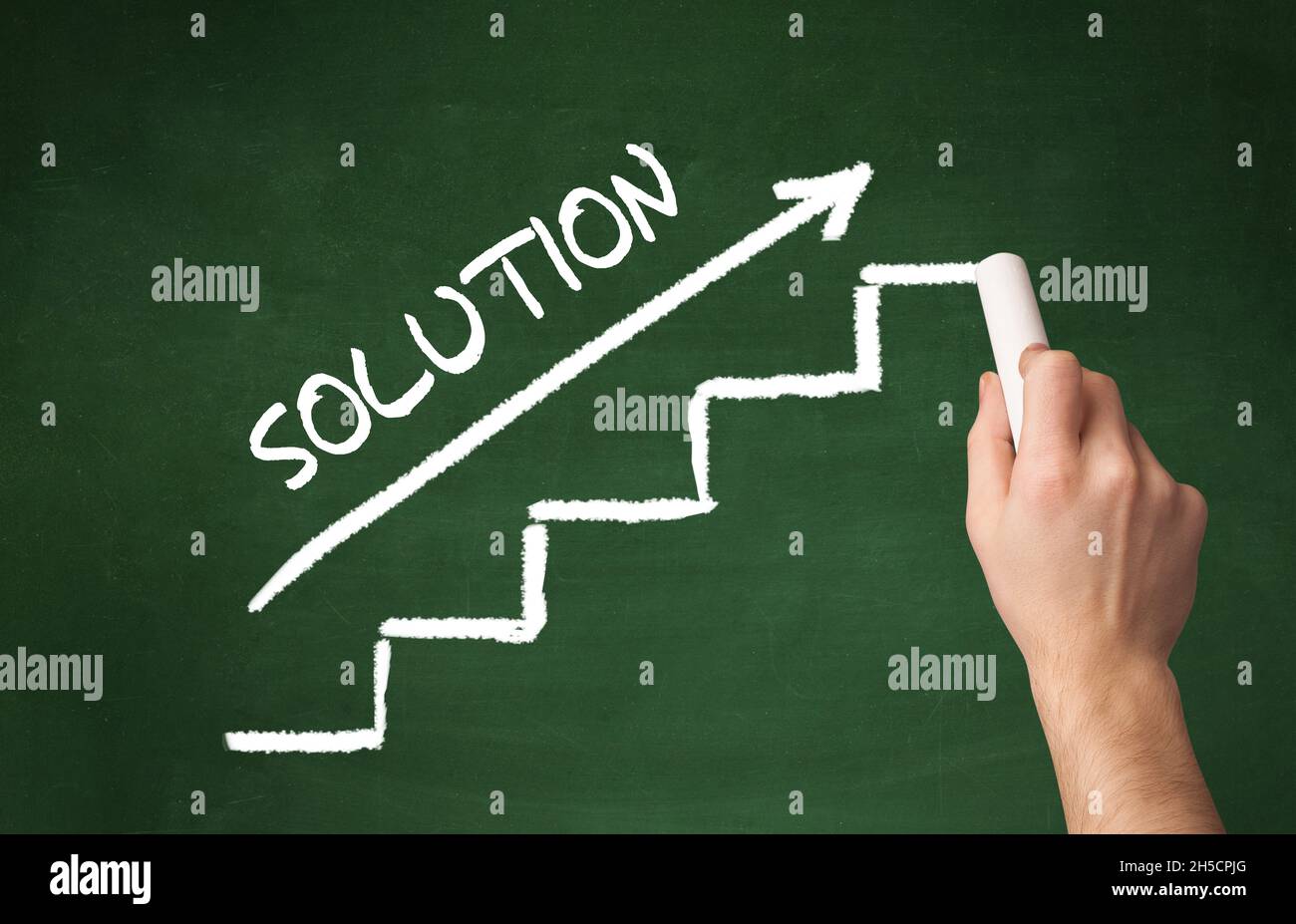 Hand drawing business concept concept Stock Photo - Alamy