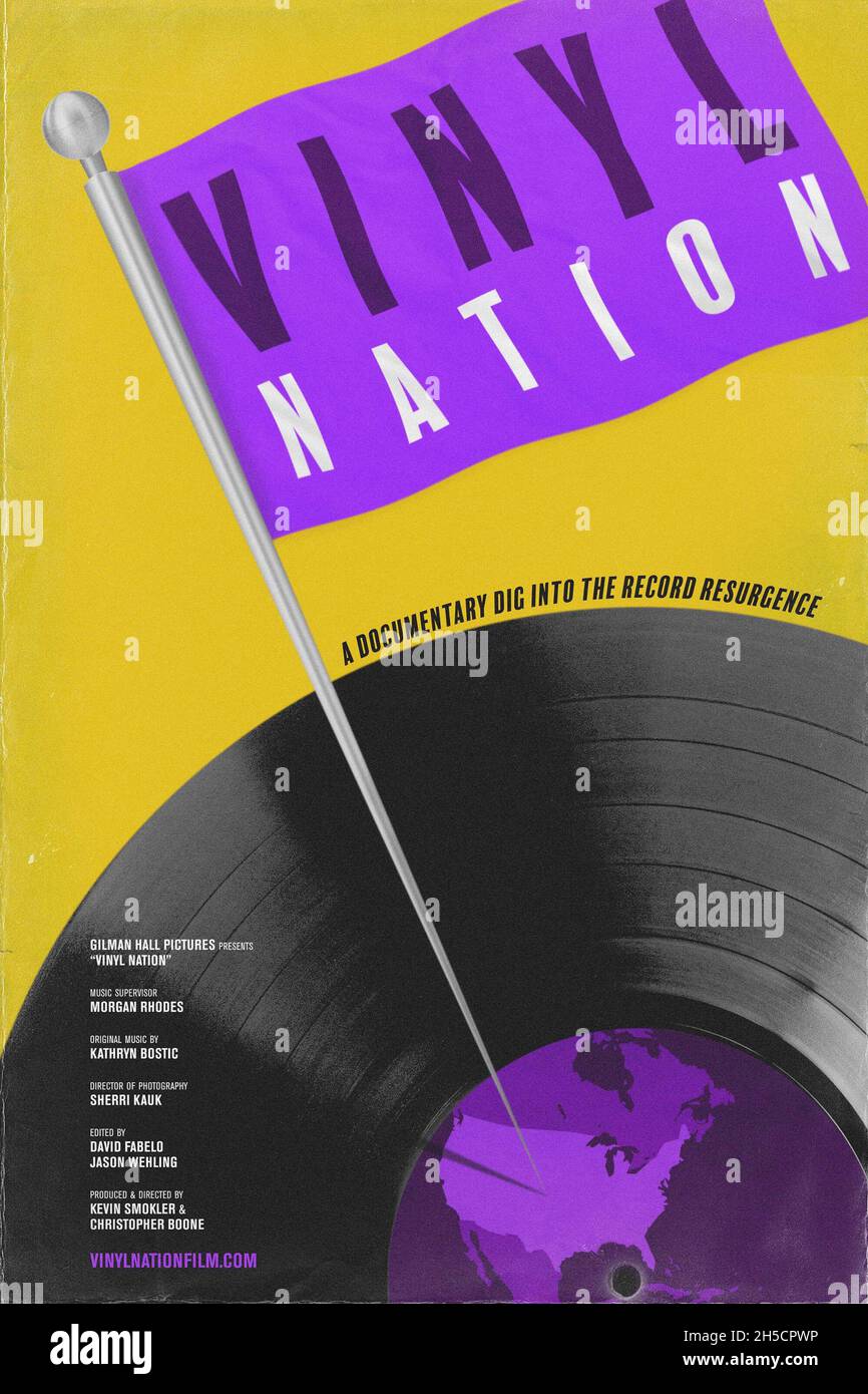 VINYL NATION, poster, 2020. © Gilman Hall Pictures / Courtesy Everett ...