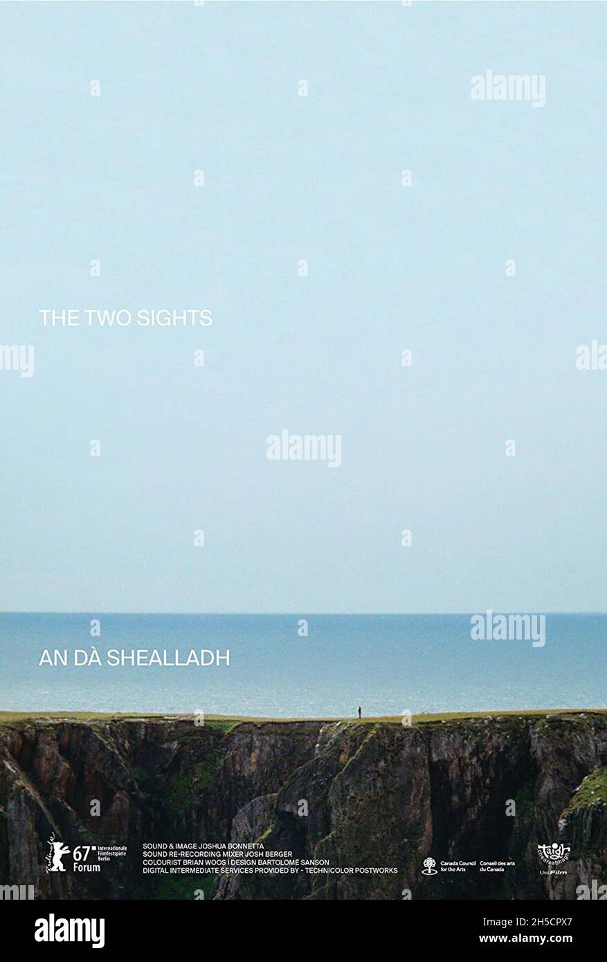 THE TWO SIGHTS, (aka AN DA SHEALLADH), poster in English and Gaelic, 2020. © The Cinema Guild ...