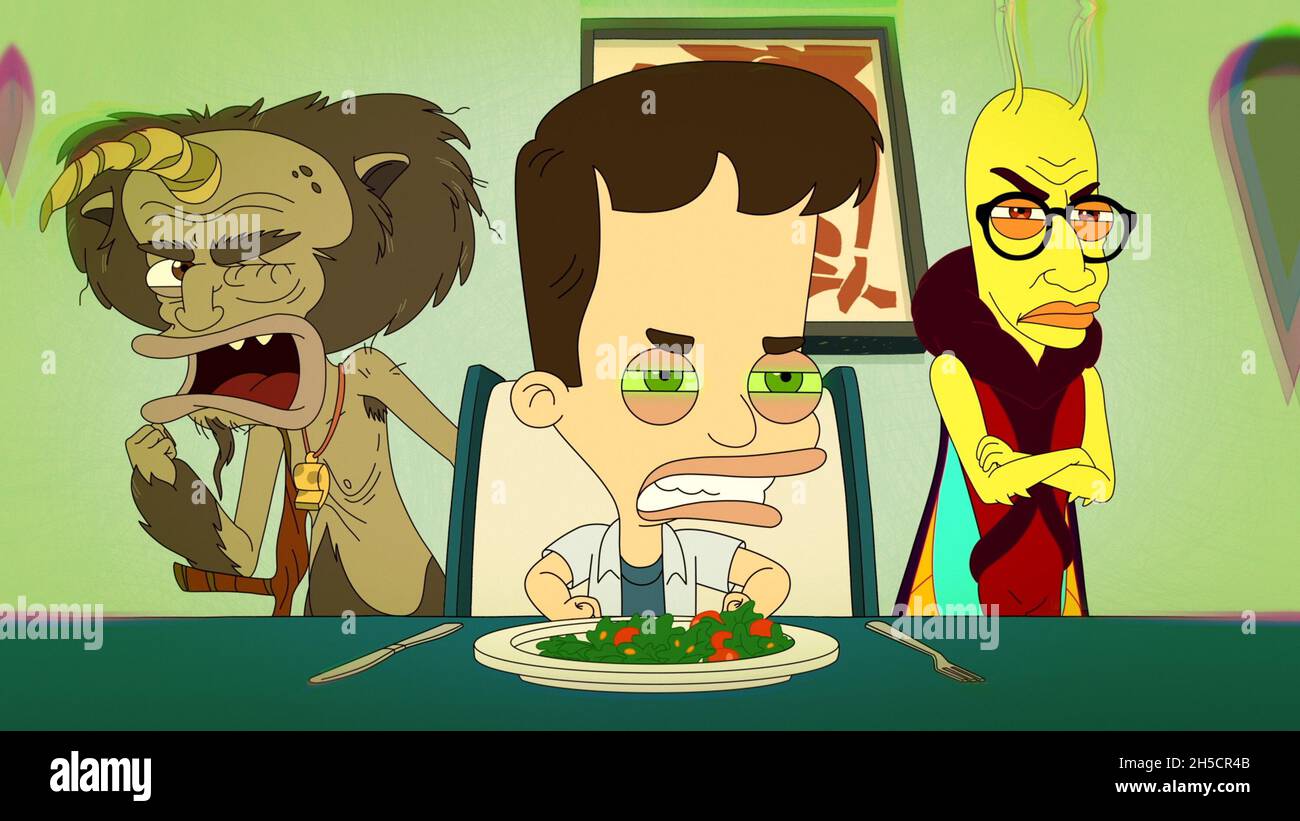 BIG MOUTH, from left: Ricky the Hormone Monster (voice: Nick Kroll ...