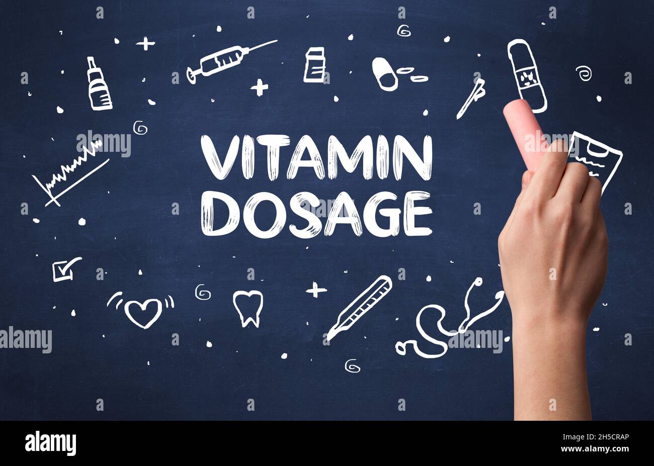 Hand drawing medical concept concept Stock Photo - Alamy