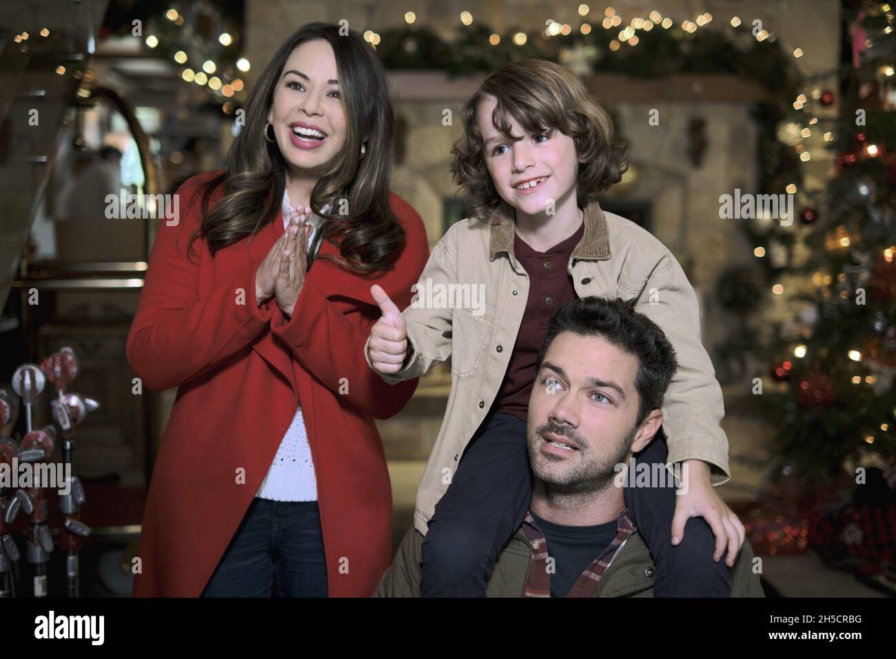 COYOTE CREEK CHRISTMAS, from left: Janel Parrish, Azriel Dalman, Ryan ...