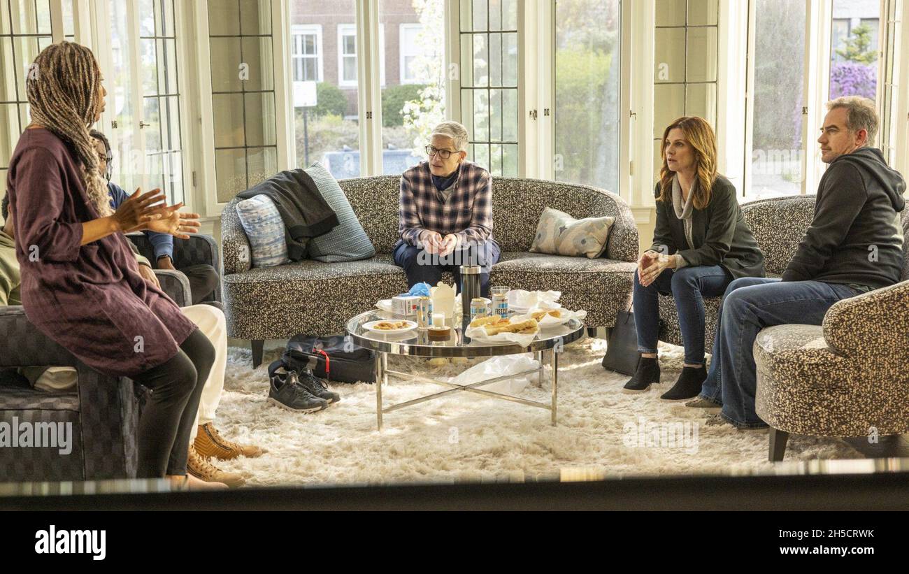 WORK IN PROGRESS, from left: Penelope Walker, Abby McEnany, Karin ...