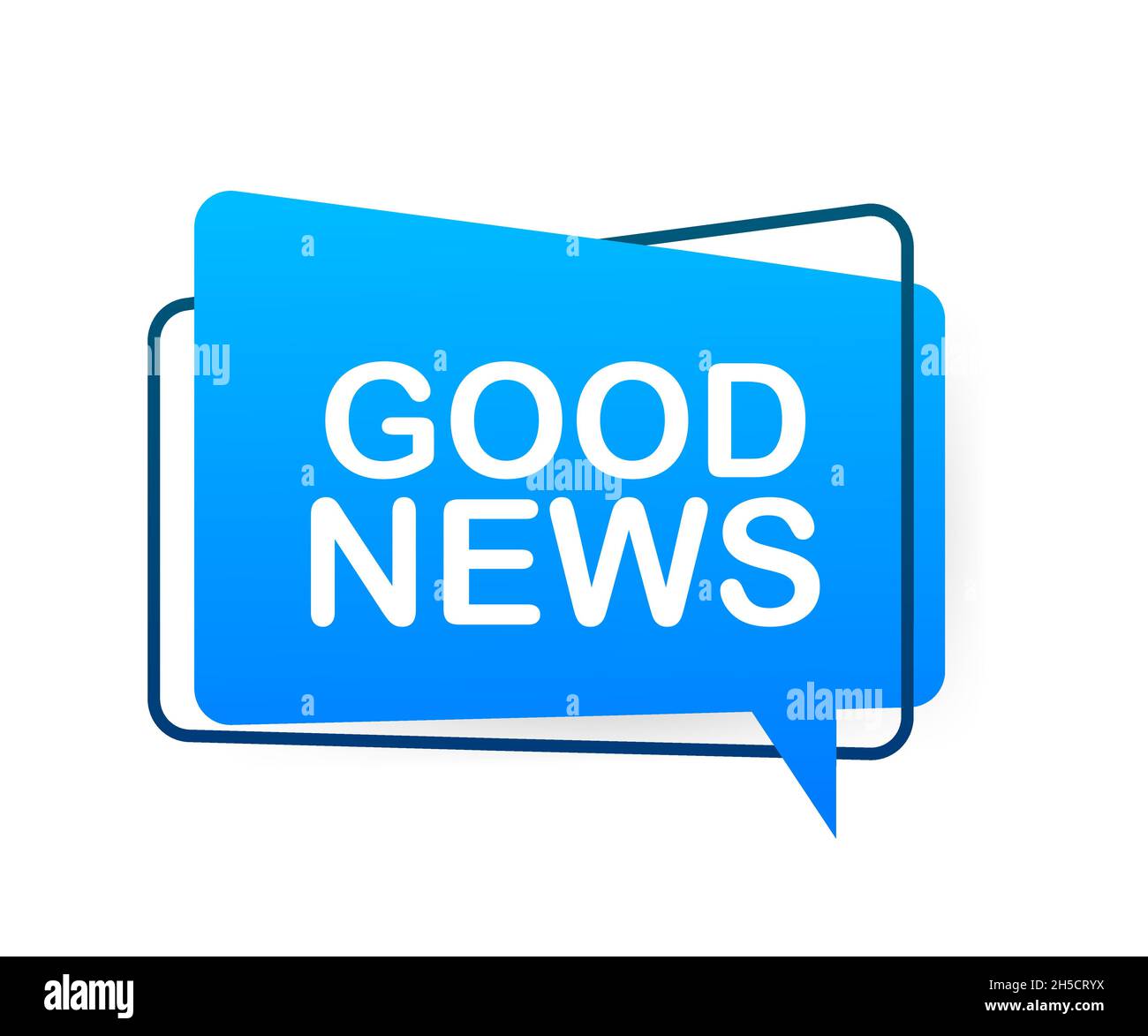 Information alert good news Stock Vector Images - Alamy