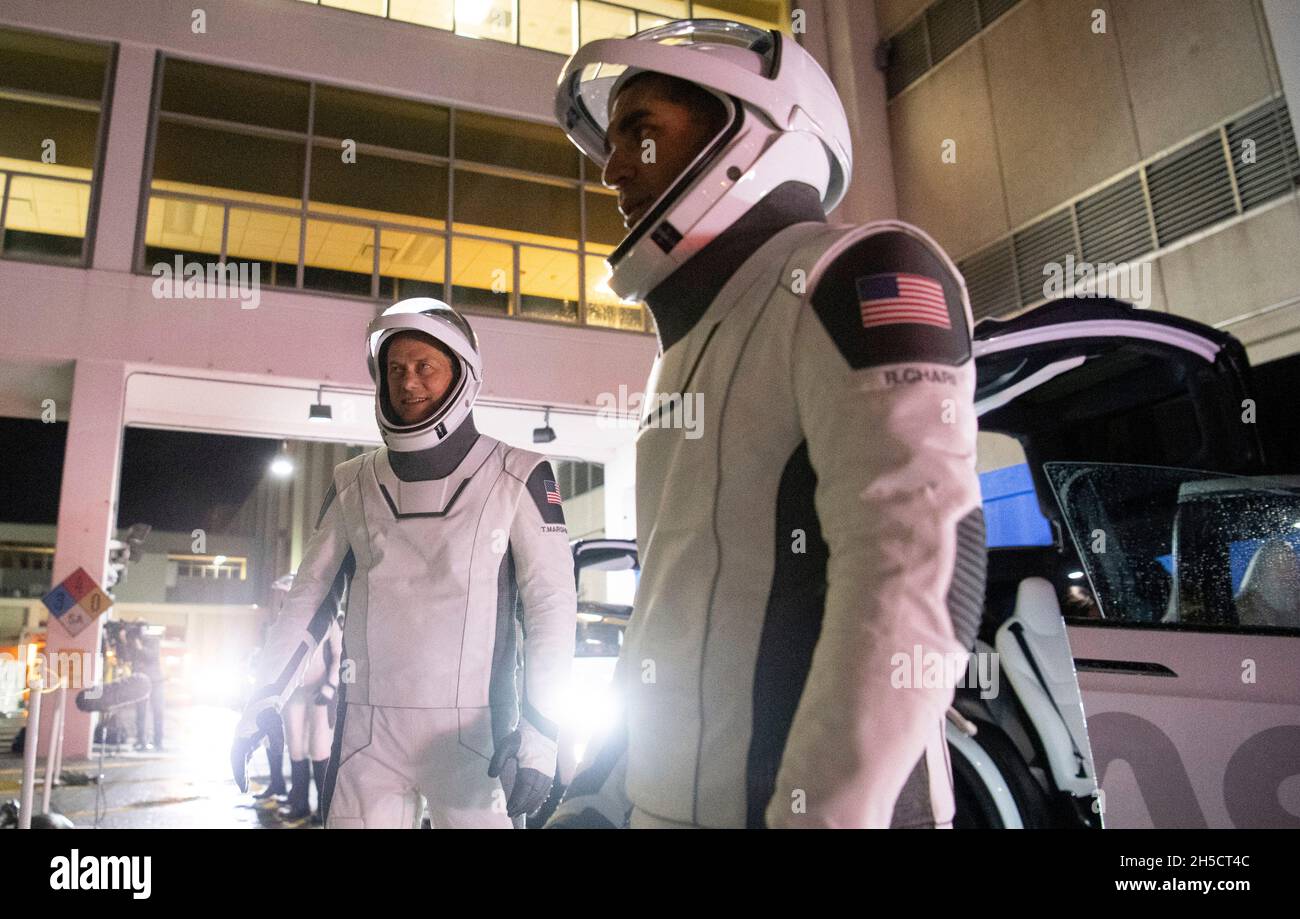 Cape Canaveral, United States of America. 28 October, 2021. Wearing ...