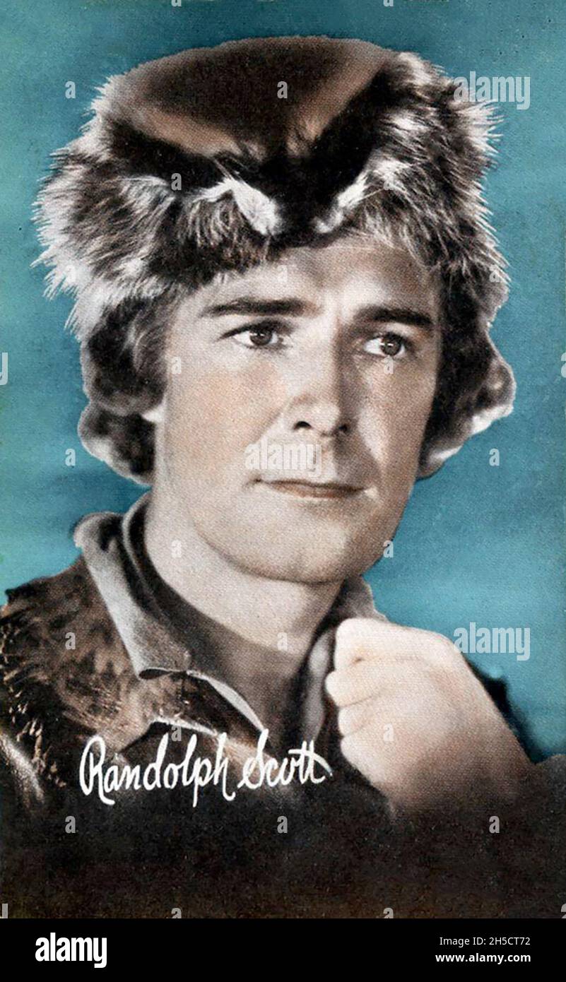 Randolph scott hi-res stock photography and images - Alamy